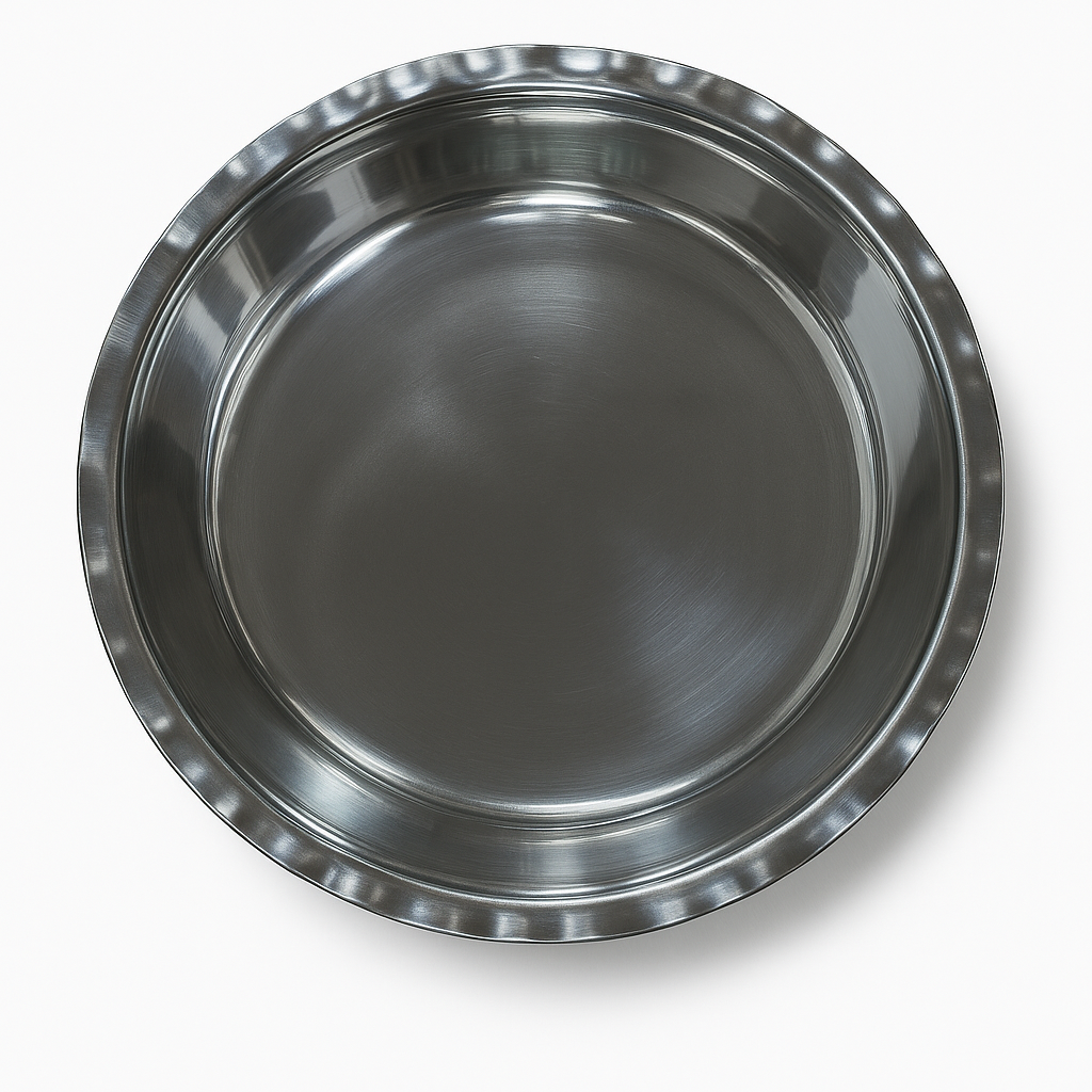 Stainless Steel Deep Plate / Fanta Plate, 21cm – The Kitchen Warehouse