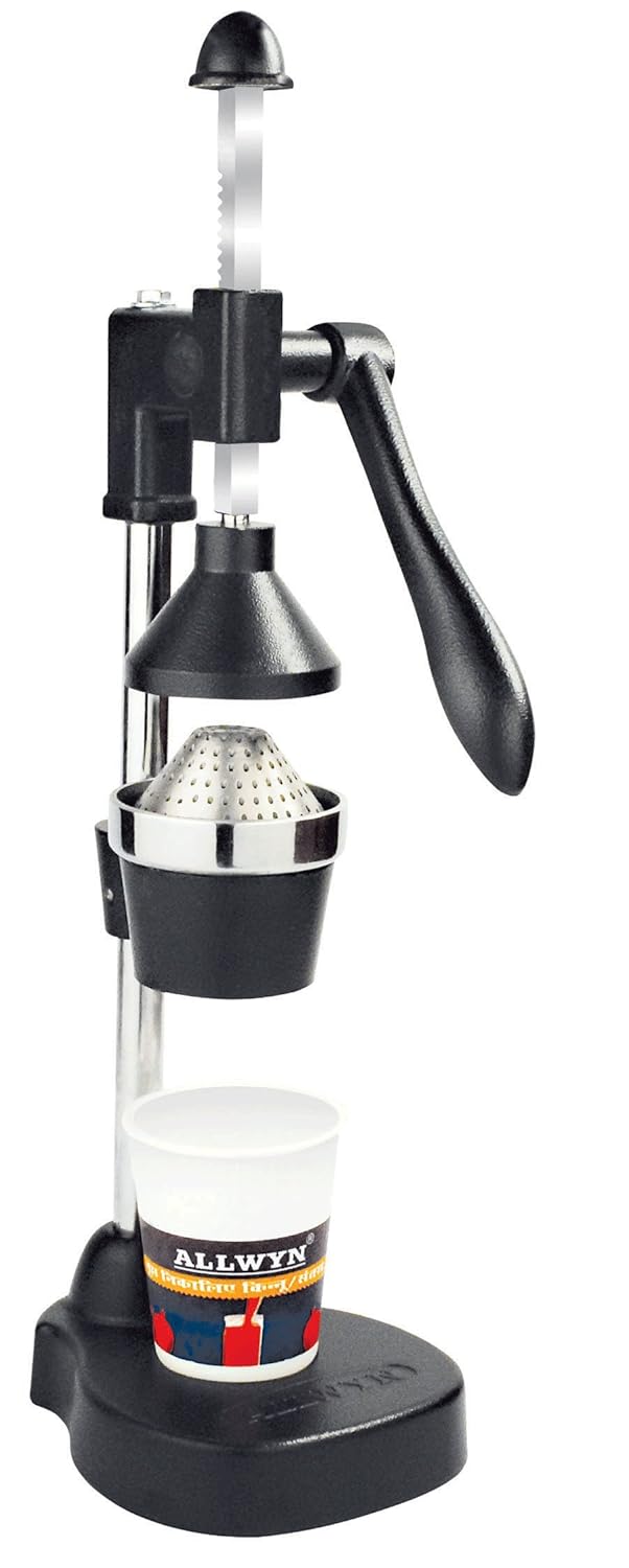 Allwyn Manual Aluminium Hand Press Fruit juicer/Squeezer with jar, Mul ...