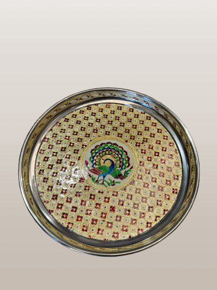 Meenakari thali/plate 5 sizes – The Kitchen Warehouse