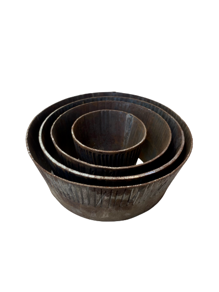 Ghevar Ring iron (ghevar ka Sancha) set of 4 sizes – The Kitchen Warehouse